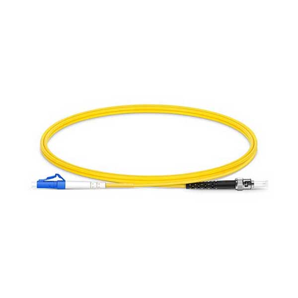 1m (3ft) Fiber Patch Cable, LC UPC to ST UPC, Single Mode (OS2)