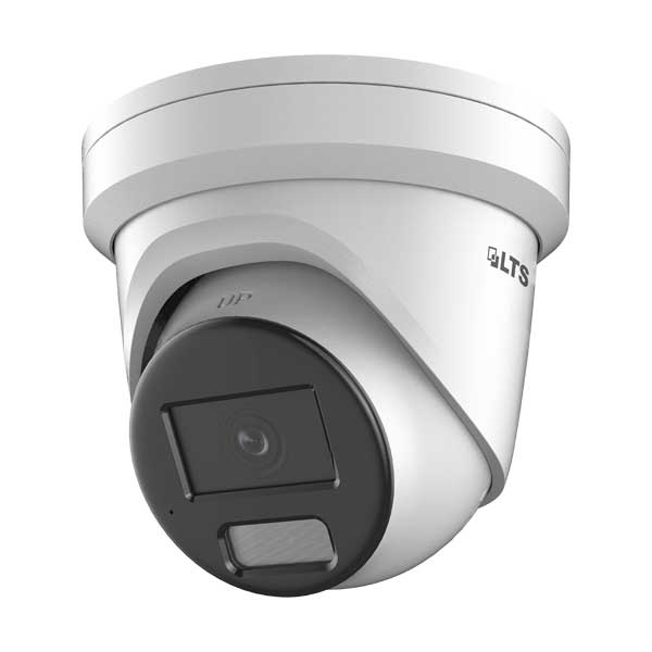 LT Security 8MP 2.8mm Turret IP Camera Smart Hybrid Illumination