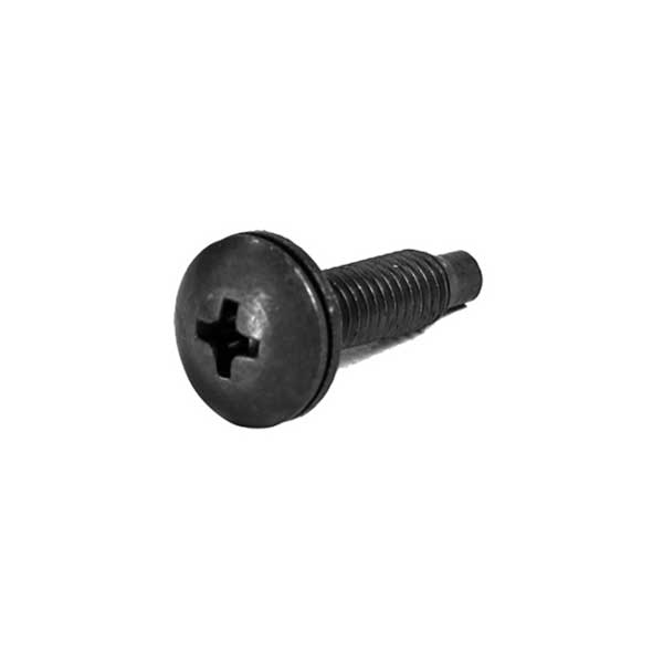 12-24 Black Rack Screws 100PC