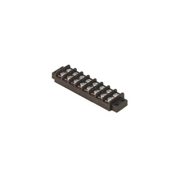 30 Amp Dual Row Terminal Block - 9 Pole