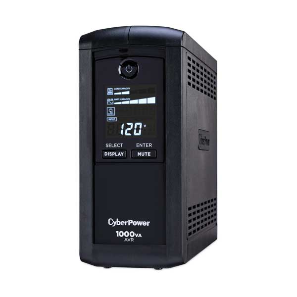 CyberPower CP1000AVRLCD Intelligent LCD 1000VA UPS