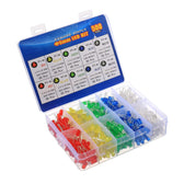Altex Preferred MFG 500-Piece 5-Color 5mm LED Diode Lights Kit - Red
