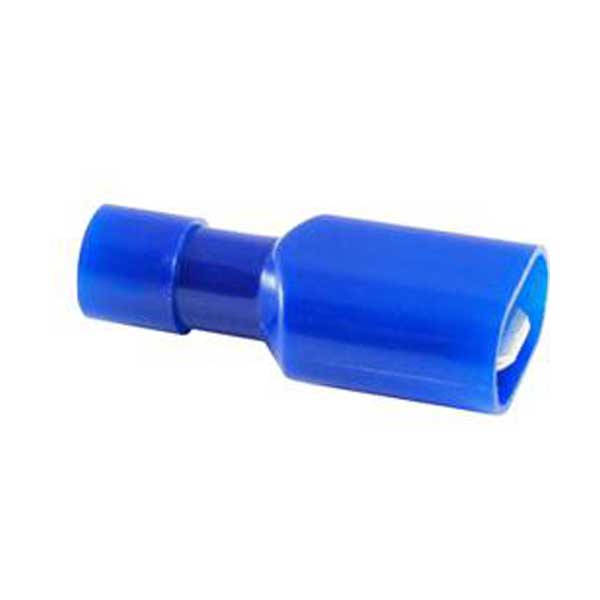 Blue Nylon Fully Insulated Male Quick Disconnects 16-14 AWG 4pc