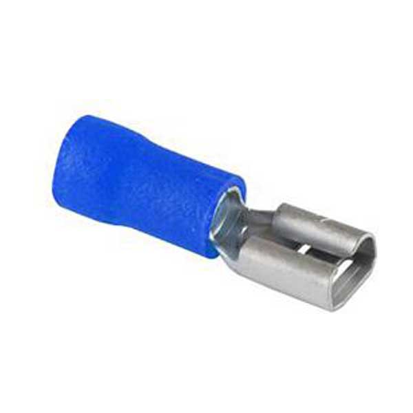 Blue Vinyl Insulated Female Quick Disconnects 16-14 AWG 8pc