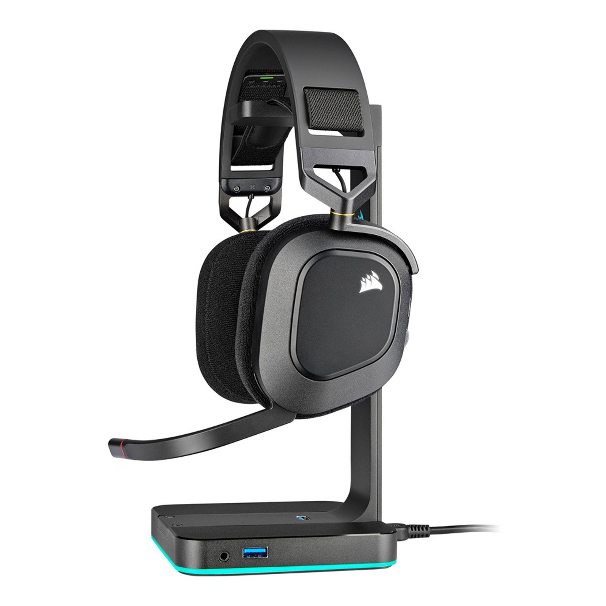 Corsair CA-9011235-NA HS80 RGB Wireless Premium Gaming Headset with Sp