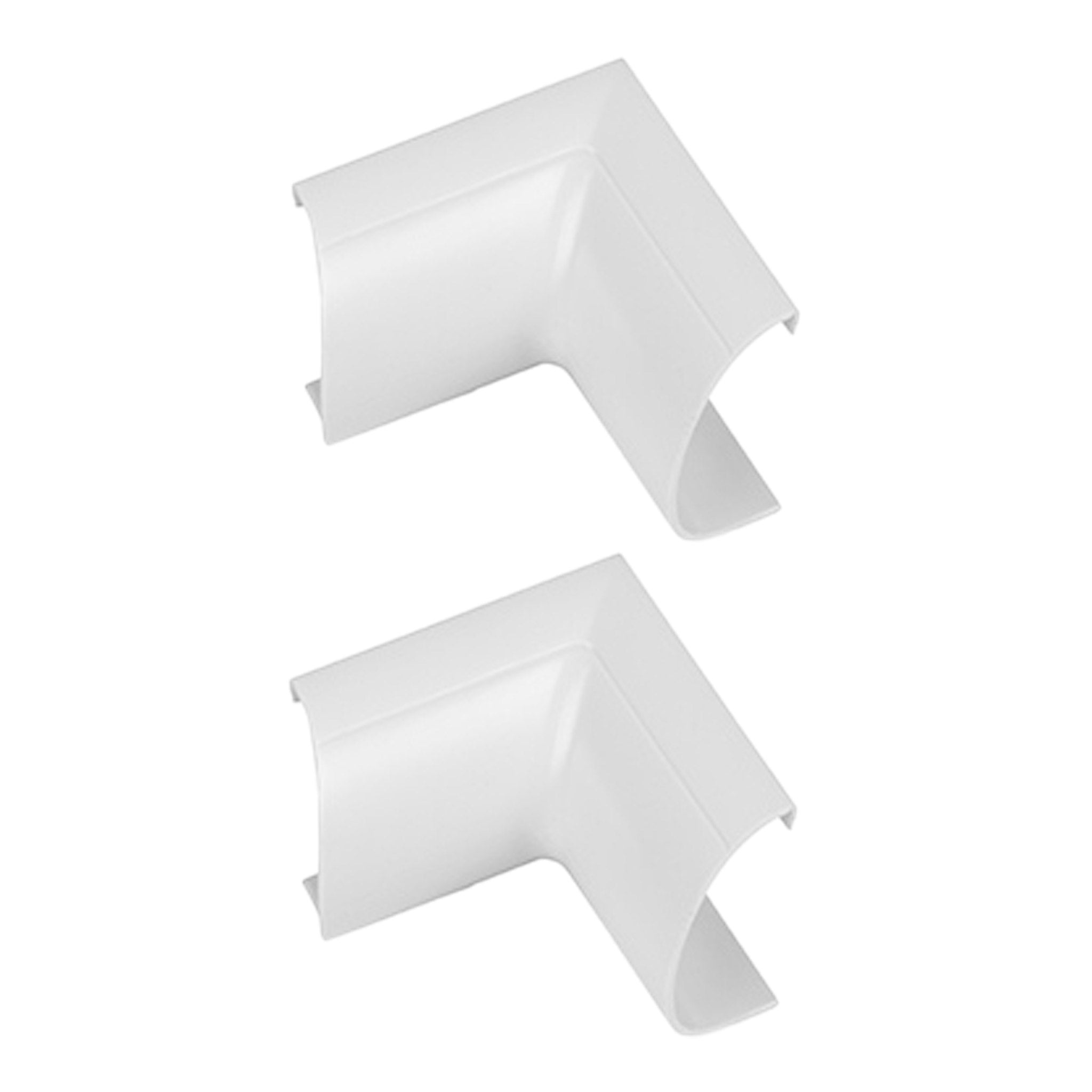 D-Line US/FLIB3015W-2PK 2-Pack Internal Bend Mini Cable Raceway Access