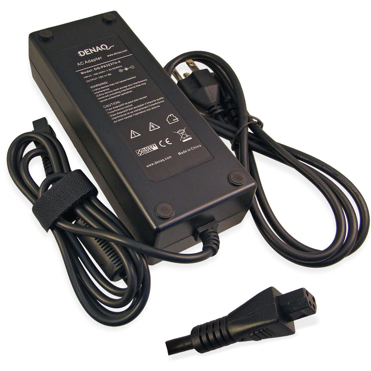 DENAQ DQ-PA3237U-4pin 15V 8A 4-pin AC Adapter for TOSHIBA Satellite