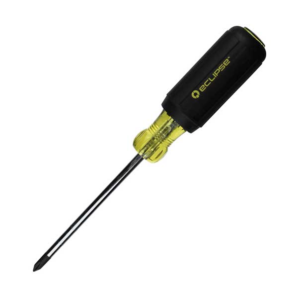 Eclipse Tools #1 4" Phillips Rubber Grip Screwdriver