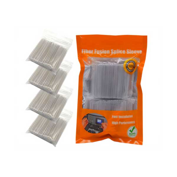 Fiber Optic Fusion Splice Sleeves 2.5mm x 60mm 400-Pack