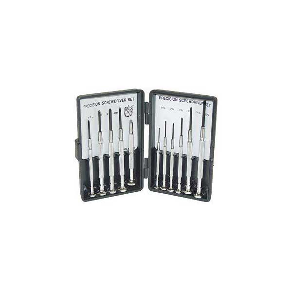 GC 11-Piece Precision Screwdriver and Tool Set