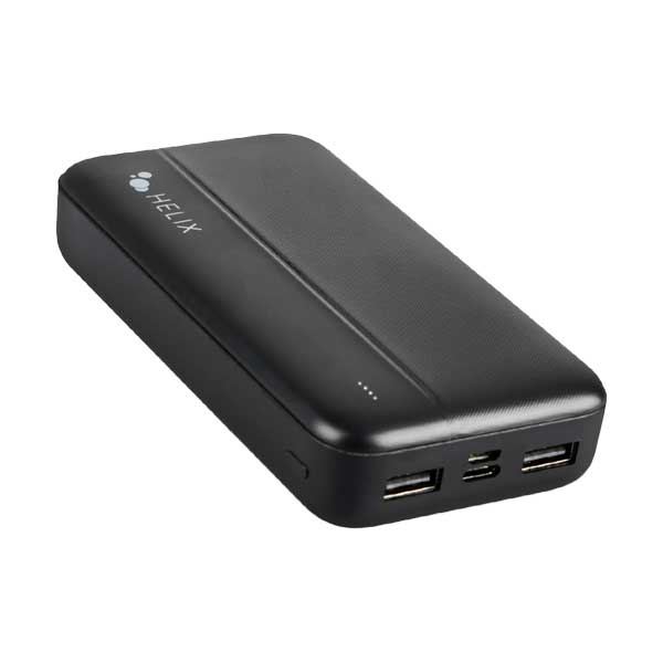Helix 20,000 mAh Power Bank with USB-C and USB-A Ports