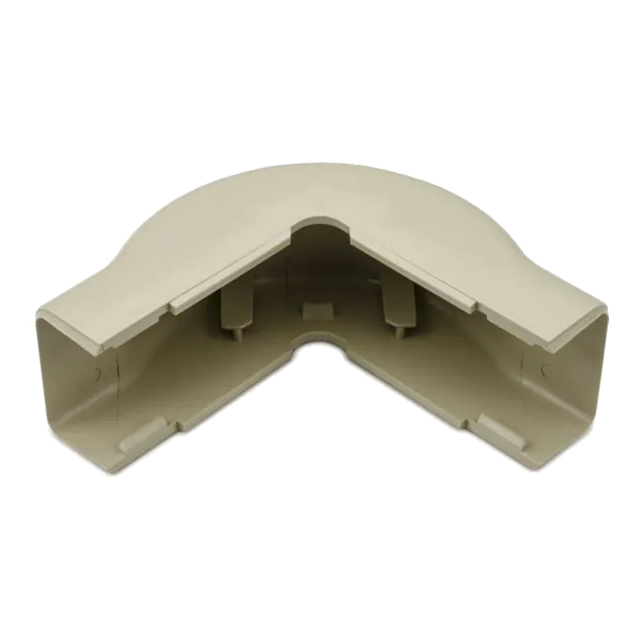 HellermannTyton TSR2I-29-1 1-1/4" Raceway Outside Corner, Ivory