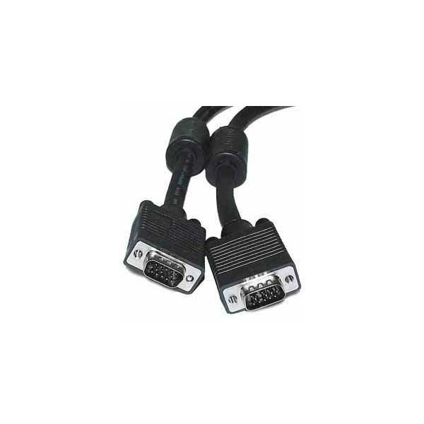 High Resolution Male to Male VGA Cable - 3'