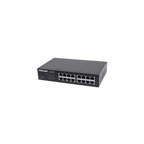 Intellinet 561068 16-Port Gigabit Ethernet Desktop Switch
