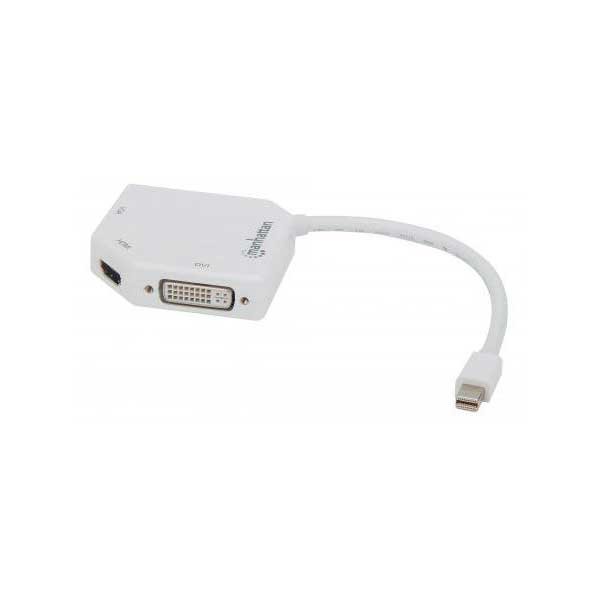 Manhattan 207362 3-in-1 4K Mini DisplayPort Adapter
