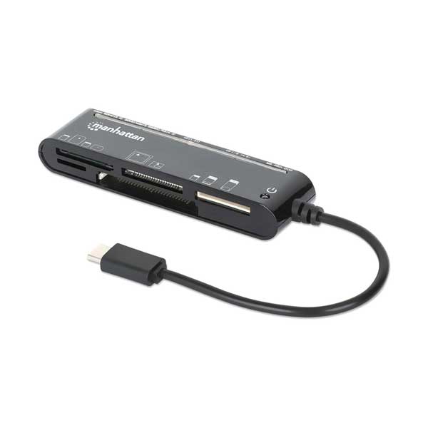 Manhattan USB-C to Multi-Card Reader/Writer (102681)