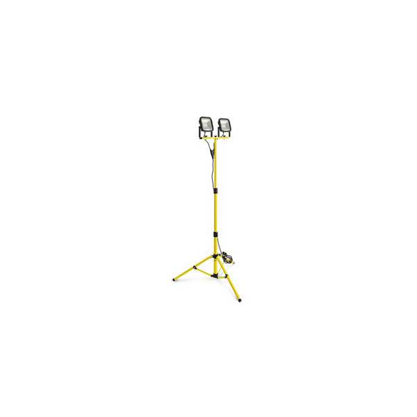 Masterplug Slimline 2x 20W LED Tripod Work Light