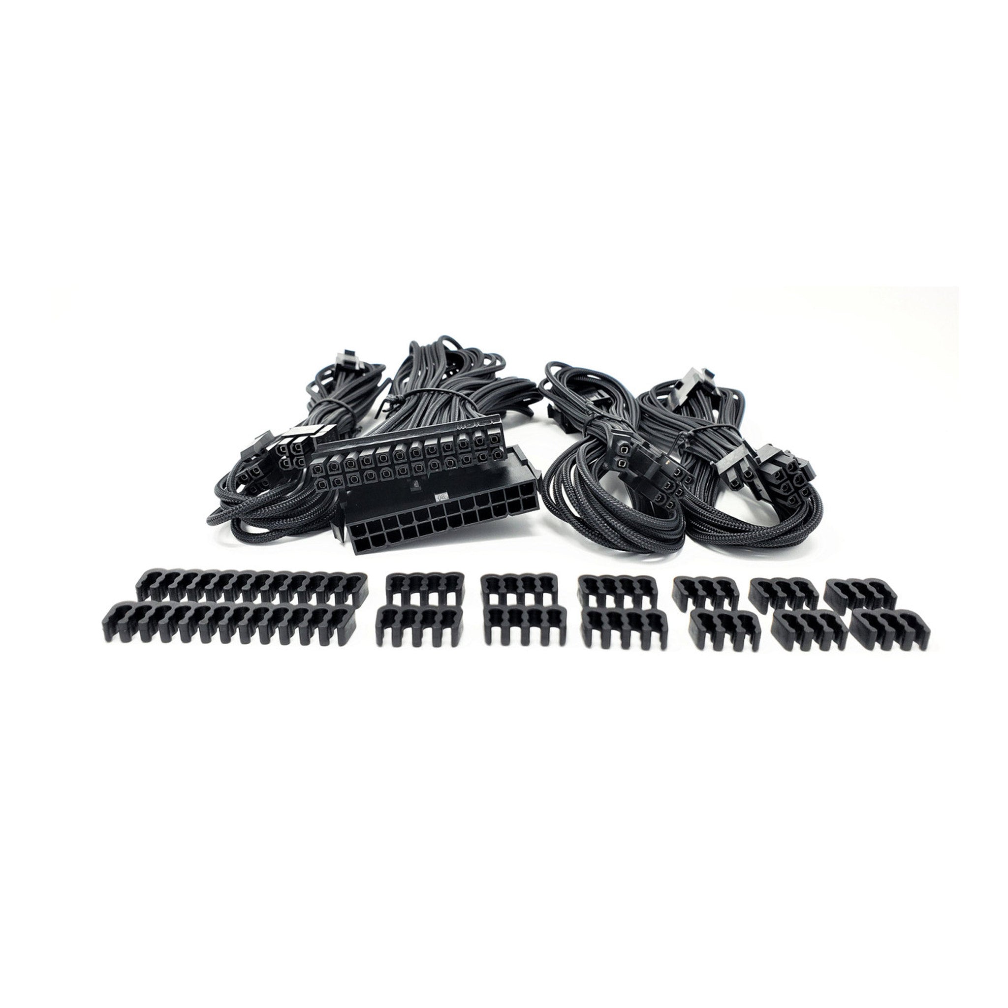 Micro Connectors Sleeved PSU Cable Extension Kit