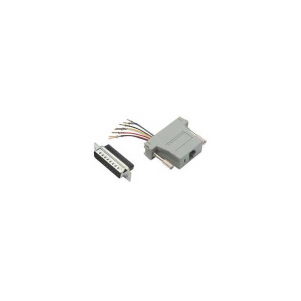 Modular Adapter Kit - DB25 Female / RJ-11/12 DEC Connector
