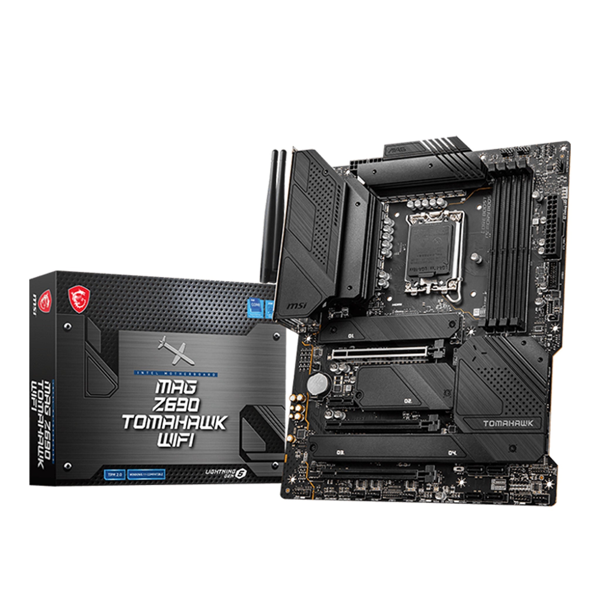 MSi MAG Z690 TOMAHAWK WIFI DDR5 Intel Z690 LGA1700 Gaming Desktop Moth