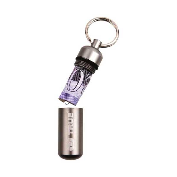 NEBO TU241 True Utility CashStash 10mm Aluminum Split Key Ring Attachm
