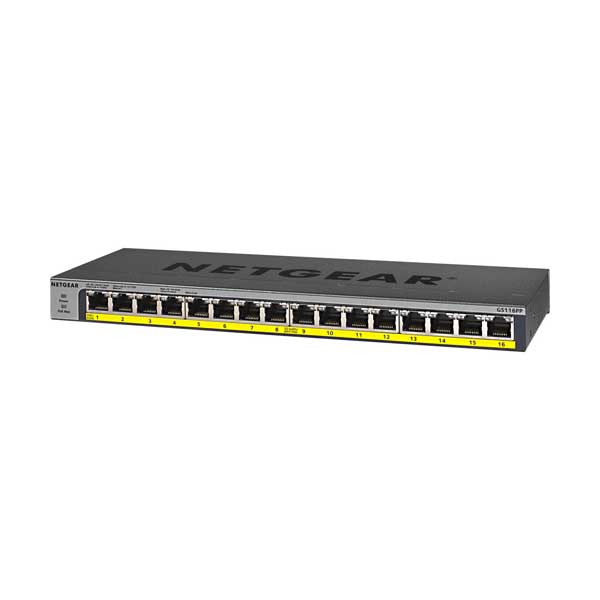 NETGEAR 16-Port Gigabit Ethernet Unmanaged PoE+ Switch