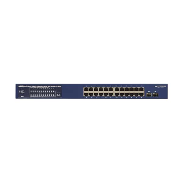 NETGEAR GS724TPP-100NAS 24-Port 380W Gigabit Ethernet PoE+ Smart Switc