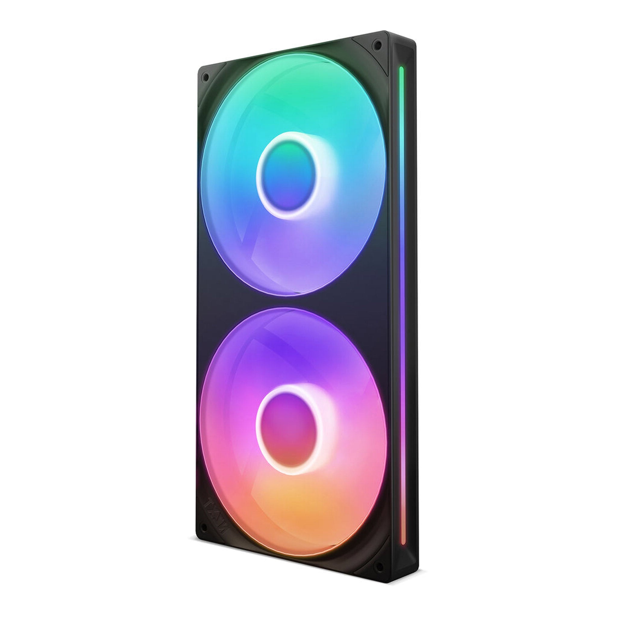 NZXT F240 RGB Core Dual 120mm Single-Frame Fan Unit - Black