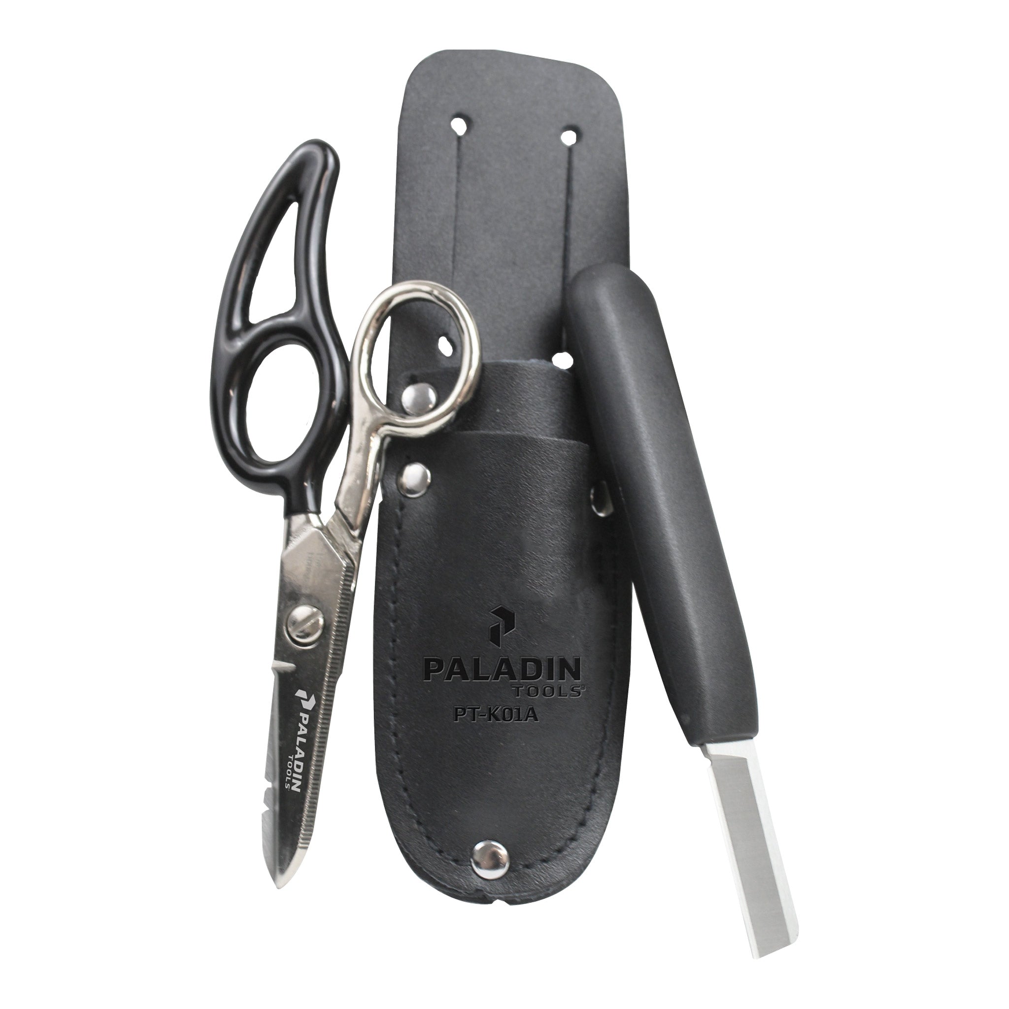 Paladin Tools Electrician Knife & Scissors Tool Kit