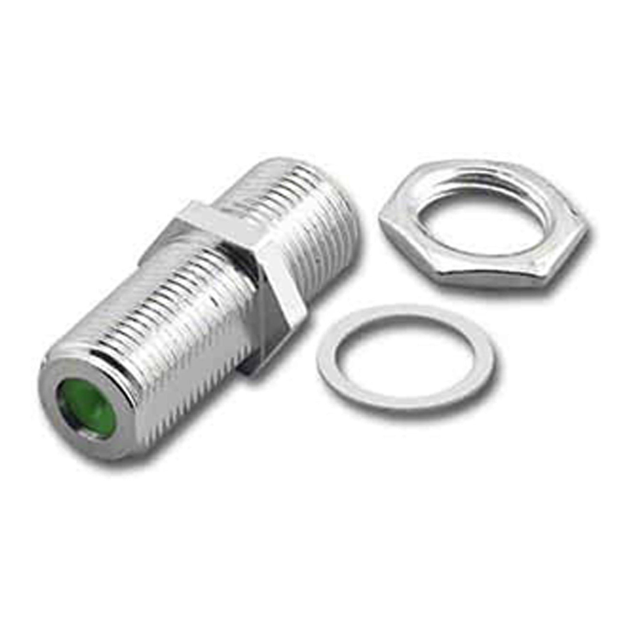 Pan Pacific F-Type Inline Splice, D-Shape with Nut & Washer, Coupler