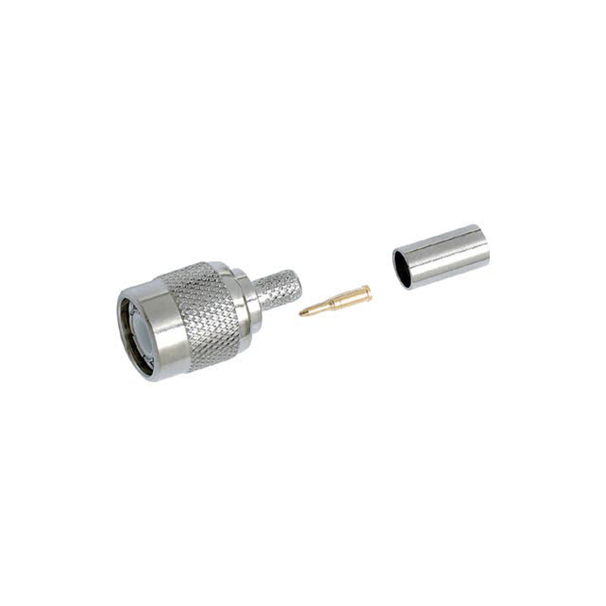 Quest Technology CTN-2112 3-Piece TNC Male Crimp Coaxial RF Connector