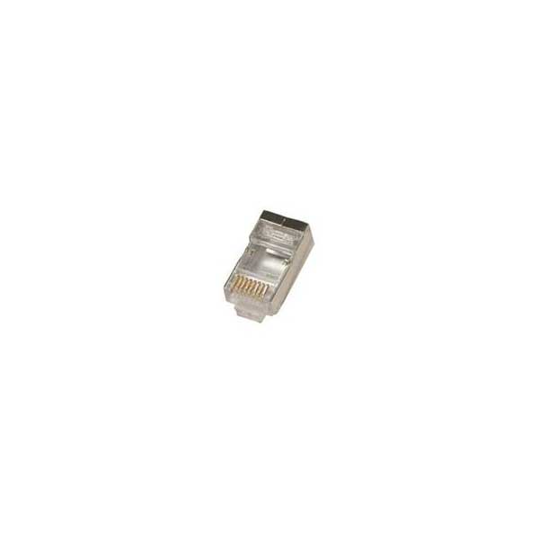 RJ45 Shelded Cat 6 Modular Plug - 8P8C - Solid / Stranded