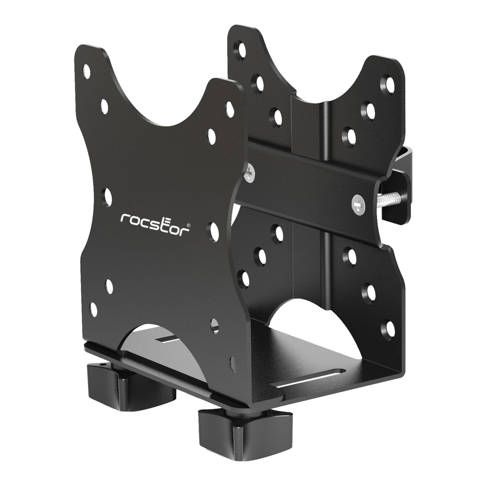 Rocstor Y10N024-B1 Heavy-Duty VESA PC Monitor Intel NUC or Mac Mini Mo