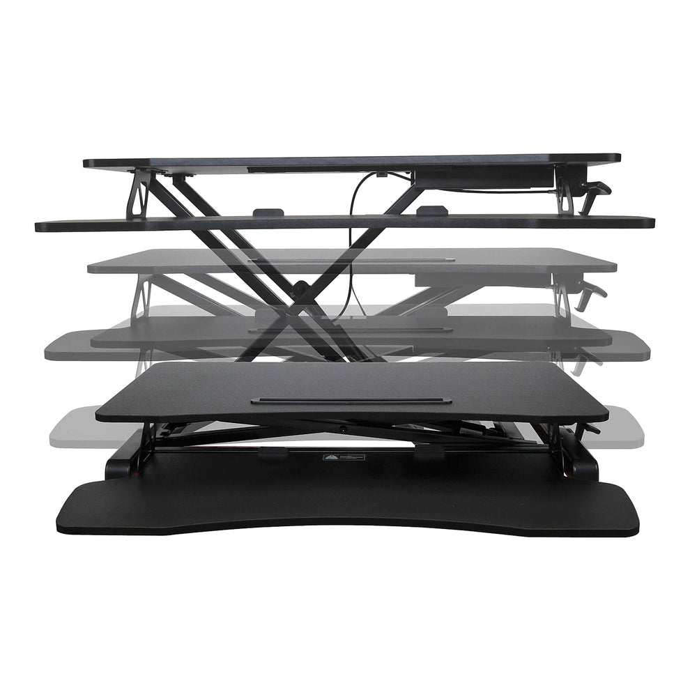 Royal Adjustable Standing Tabletop Desk with Keyboard Tray