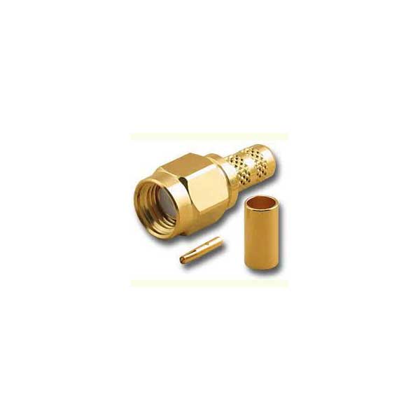 RP SMA Male Crimp Connector for RG58/U
