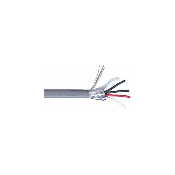RS232 Twisted-Pair Shielded Cable, PVC, 4 Pair, 24AWG