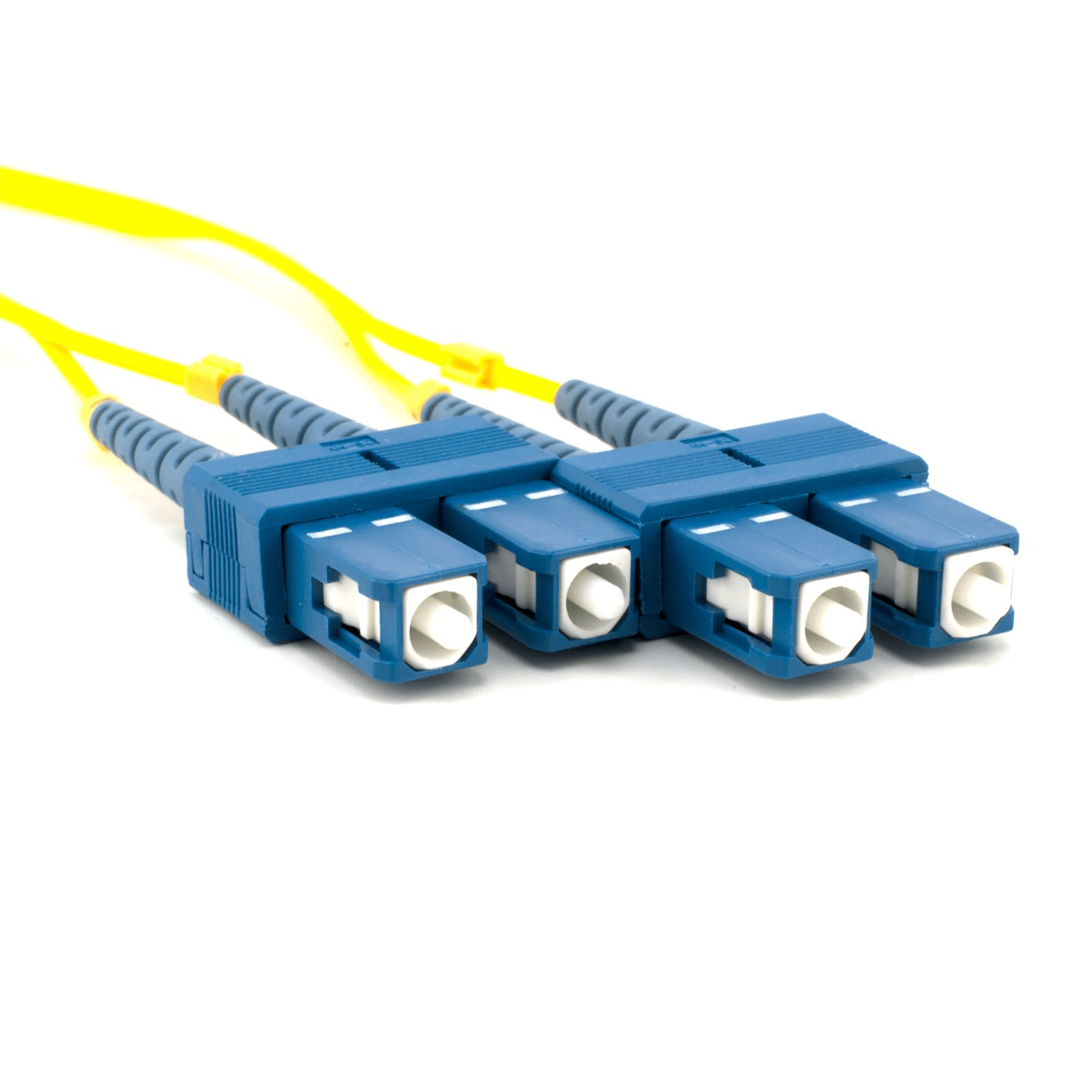 SC to SC 1M, Single Mode fiber Optic Patch Cable, Duplex, OM2, PVC (OF