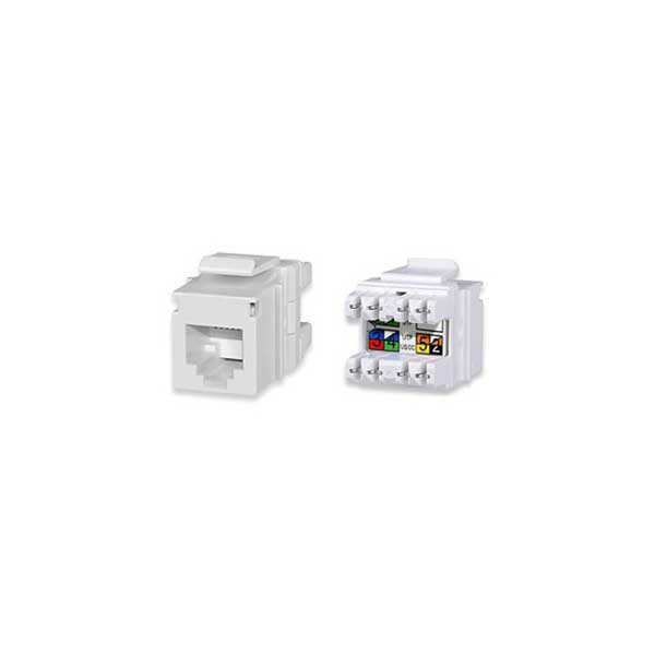 Signamax KJ126MT-C3U-WH Voice-Grade 6P6C MT-Series Keystone Jack