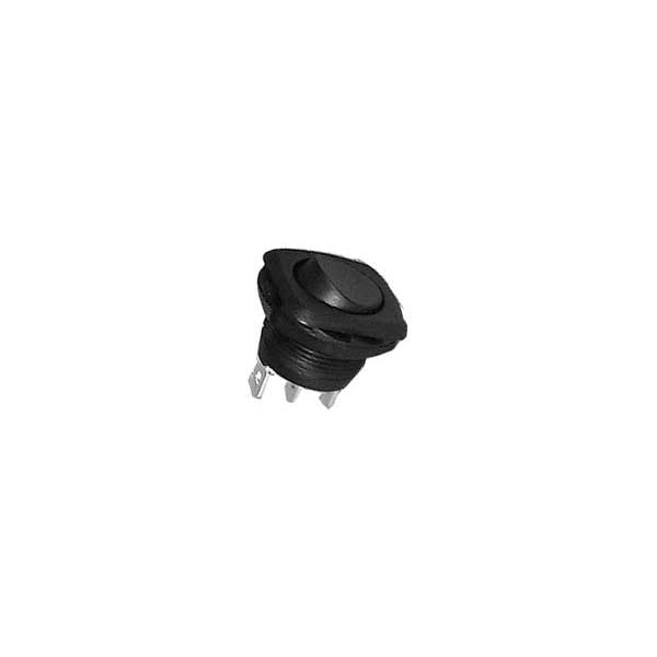 Square Bezel Round Rocker Switch - SPST / On - Off