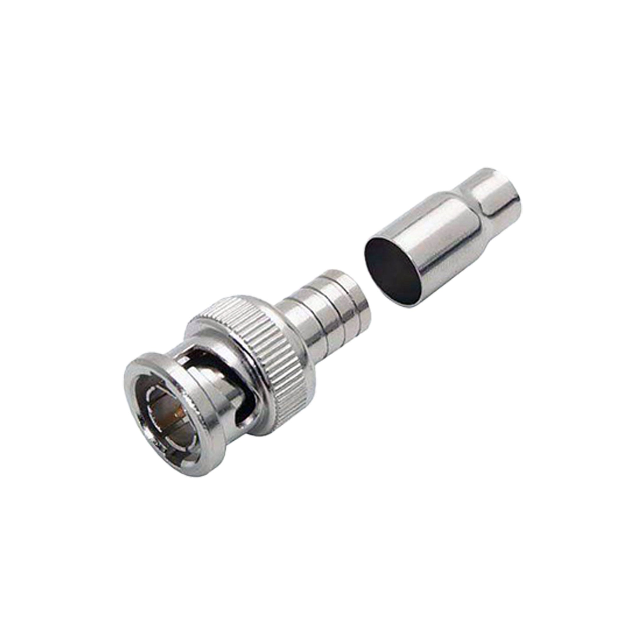 SR Components BNC2UTP 2-Piece Male BNC Crimp Connector for RG59/6