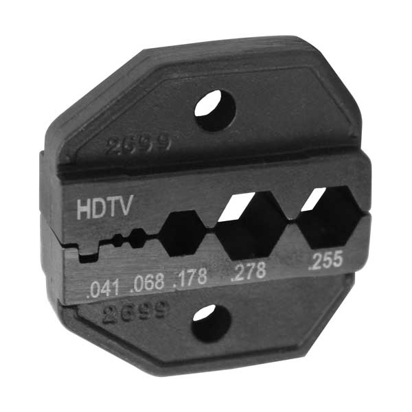 Tempo Communications PA2699 Universal HDTV Die for CrimpALL 8000 and 1