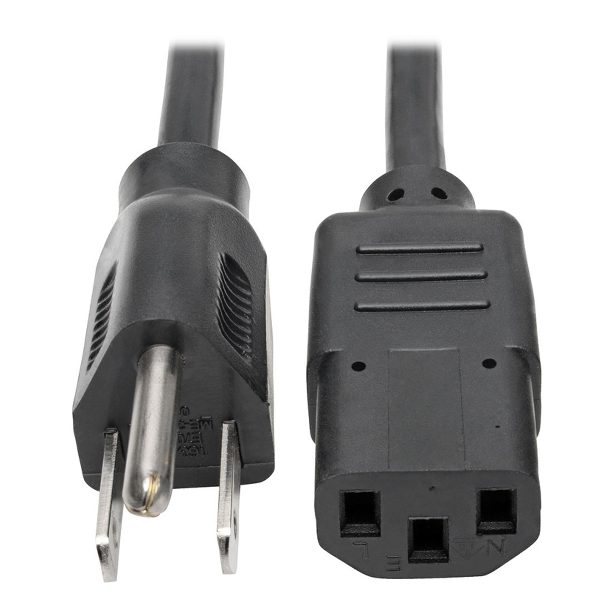 Tripp Lite P006-004 4ft 18AWG 10A 125V Desktop Computer AC Power Cable