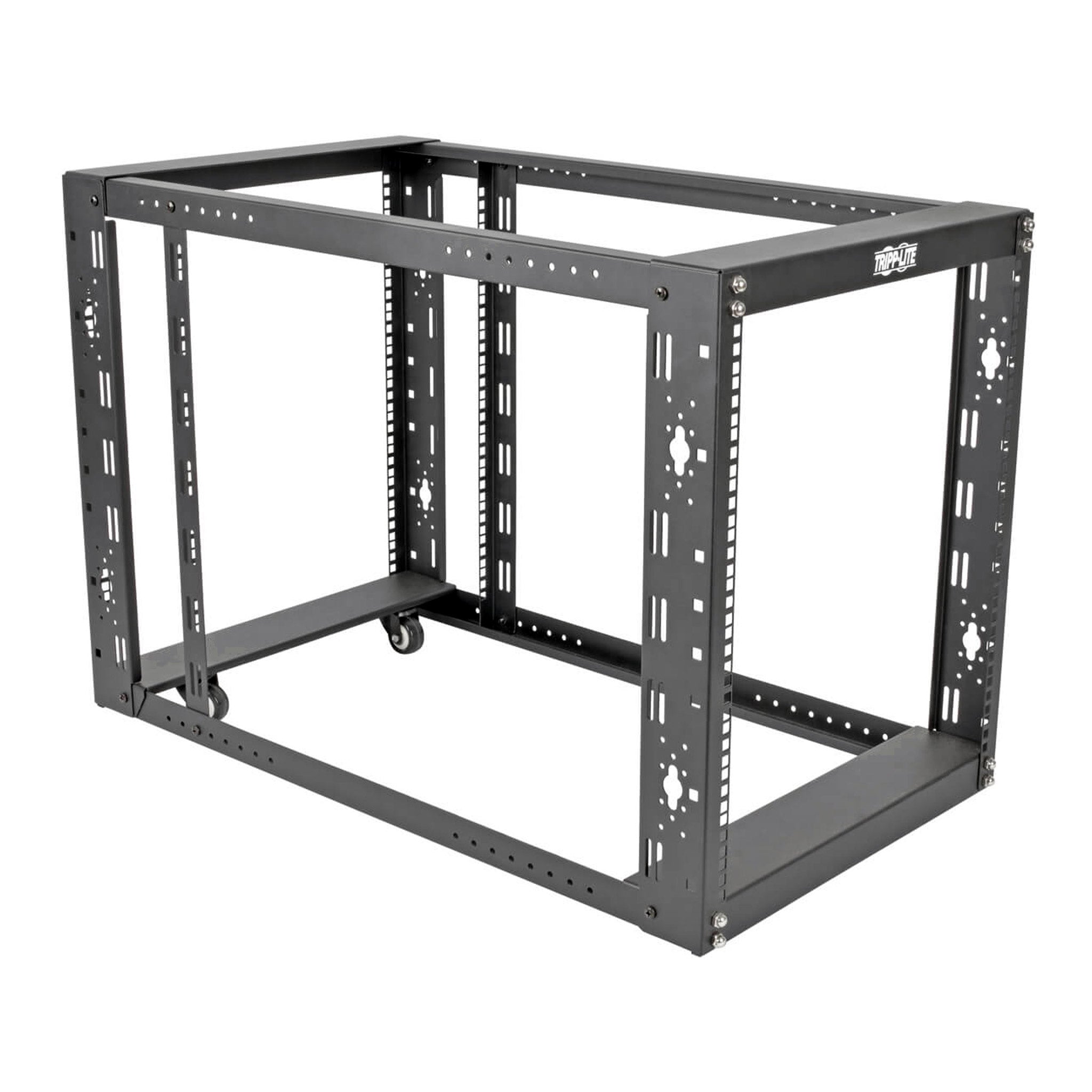 Tripp Lite SR12UBEXPNDKD 12U 4-Post Standard-Depth Open Frame SmartRac