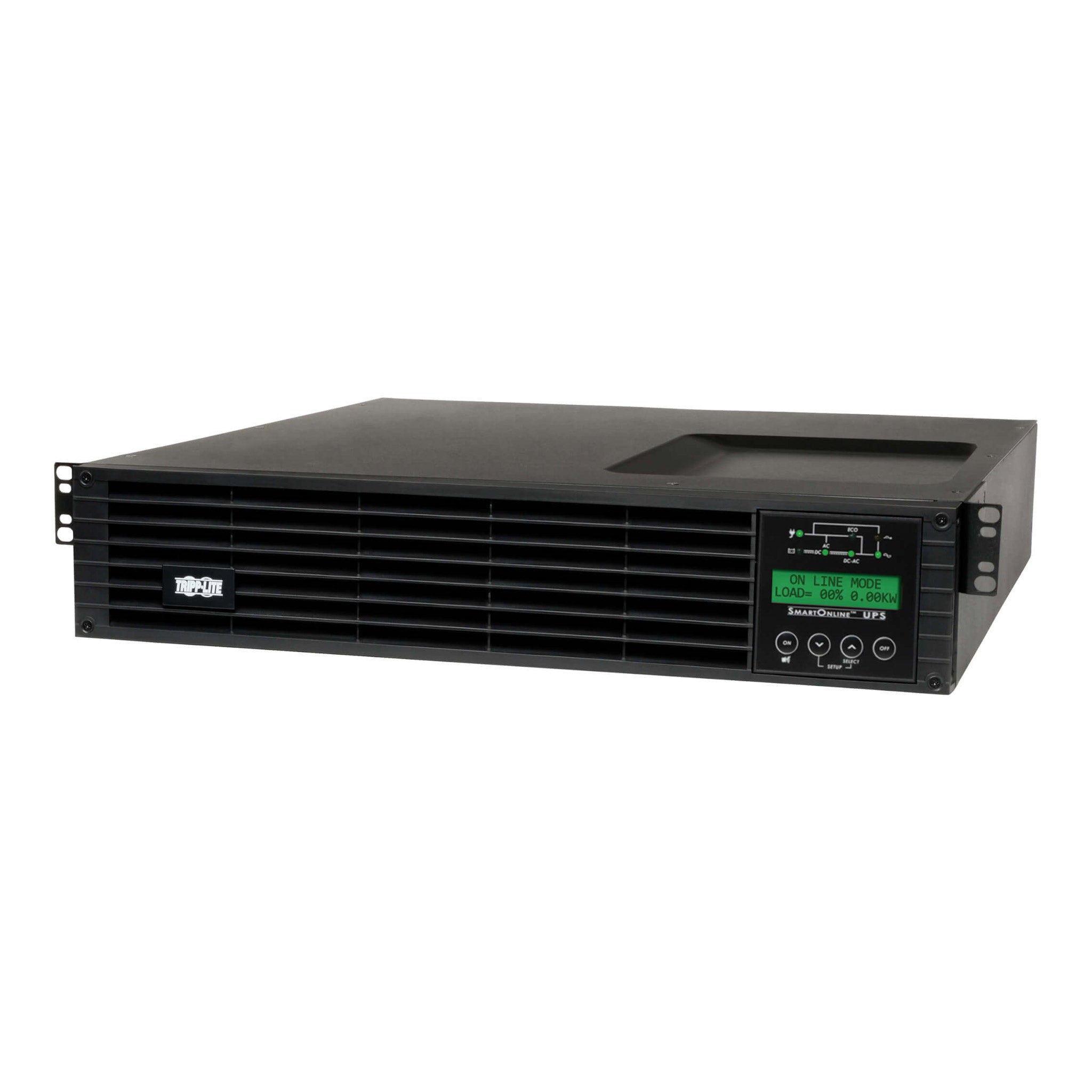 Tripp Lite SU1500RTXLCD2U 6-Outlet 1500VA 1350W 2U Rackmount SmartOnli