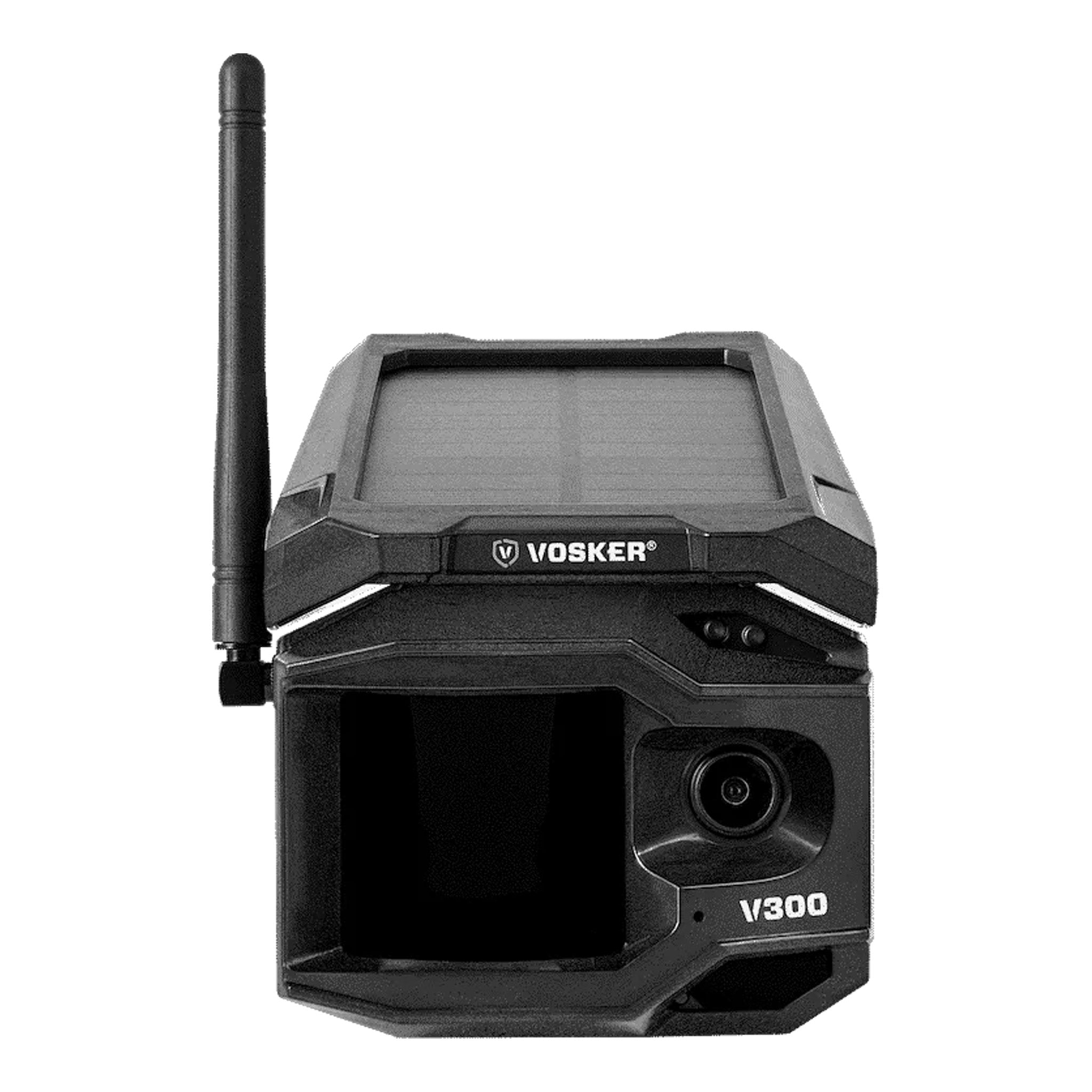 VOSKER V300 1080p Solar Powered 4G-LTE Cellular Outdoor Security Camer