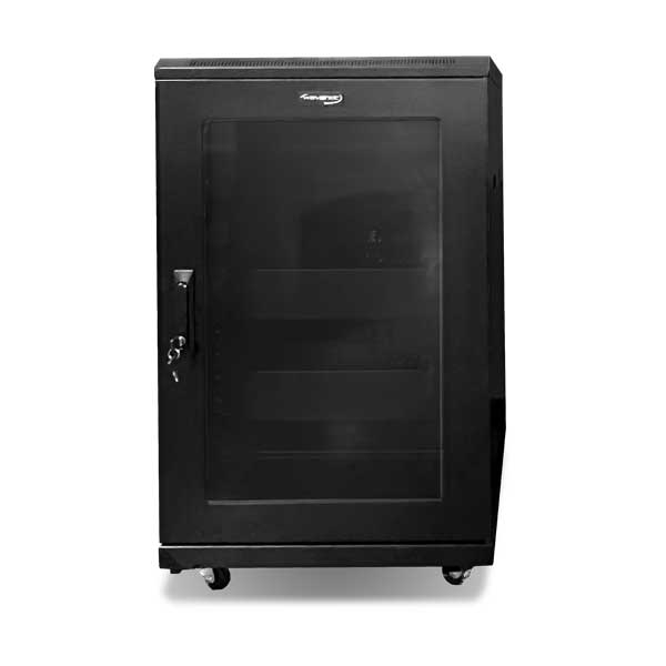 Wavenet 18U Audio Component Rack and Home Theater AV Cabinet