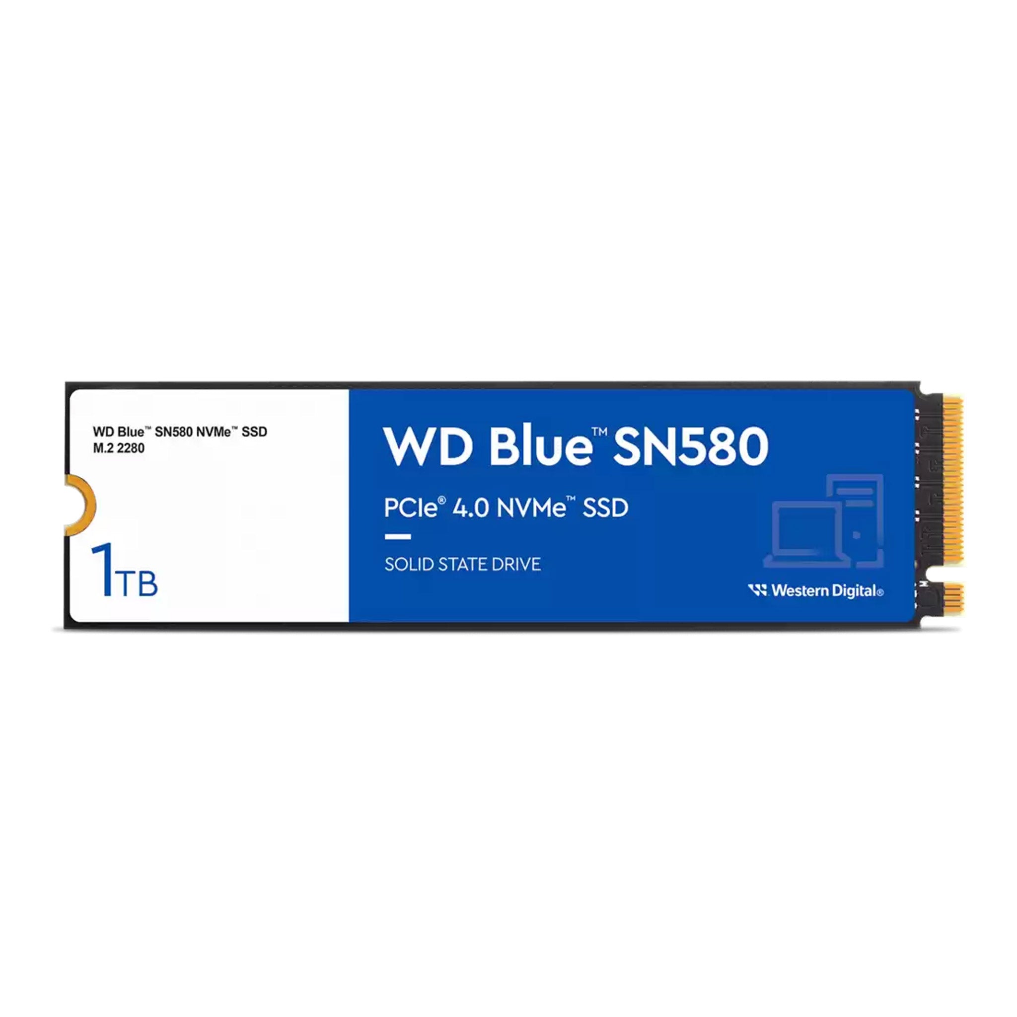 Western Digital 1TB WD Blue SN580 NVMe Internal Solid State Drive SSD