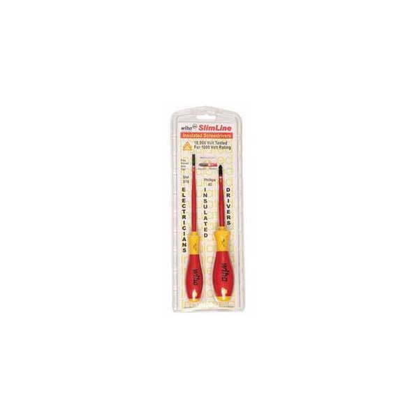 Wiha 2 Piece SlimLine Insulated Driver Set