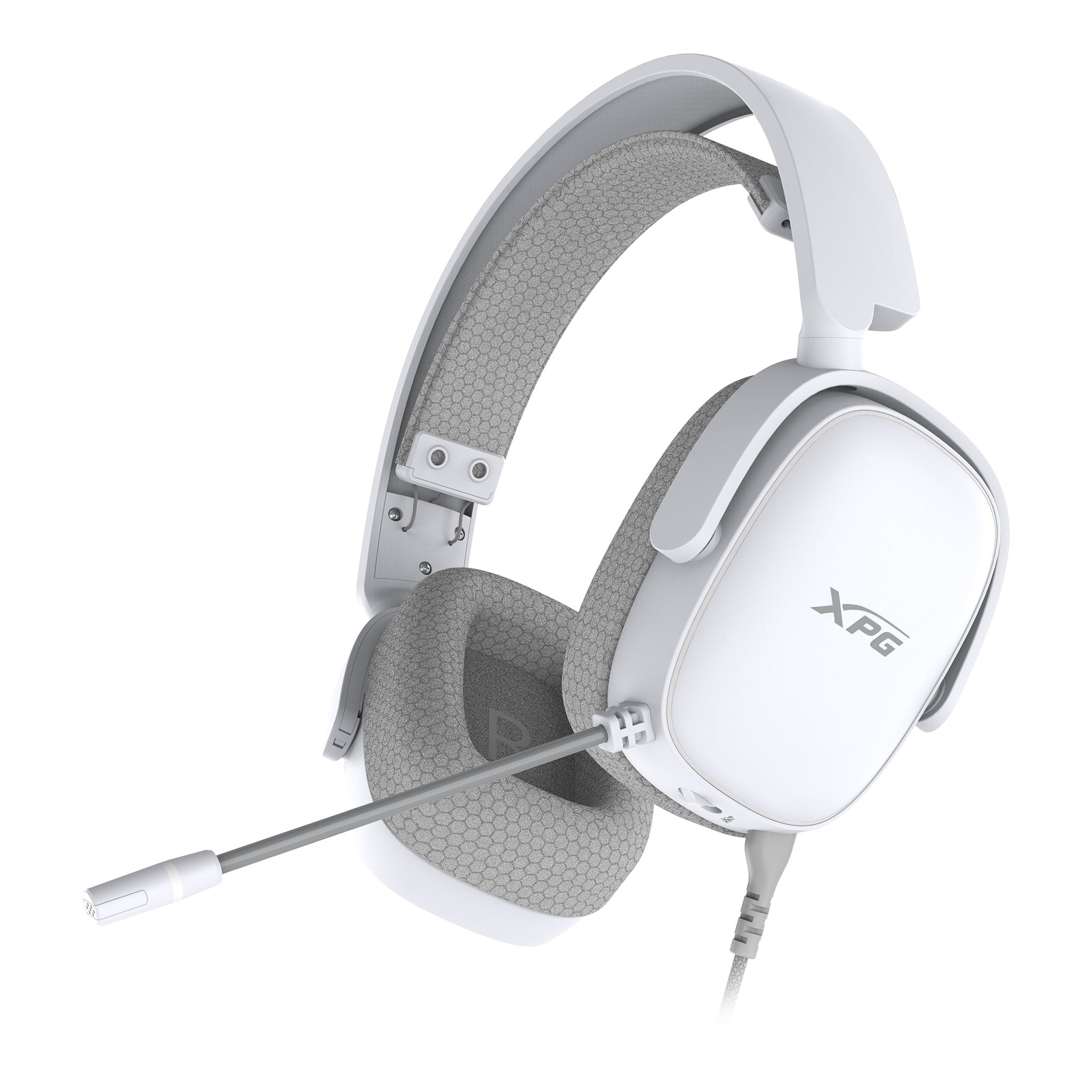 XPG White Precog S Gaming Headset with Microphone